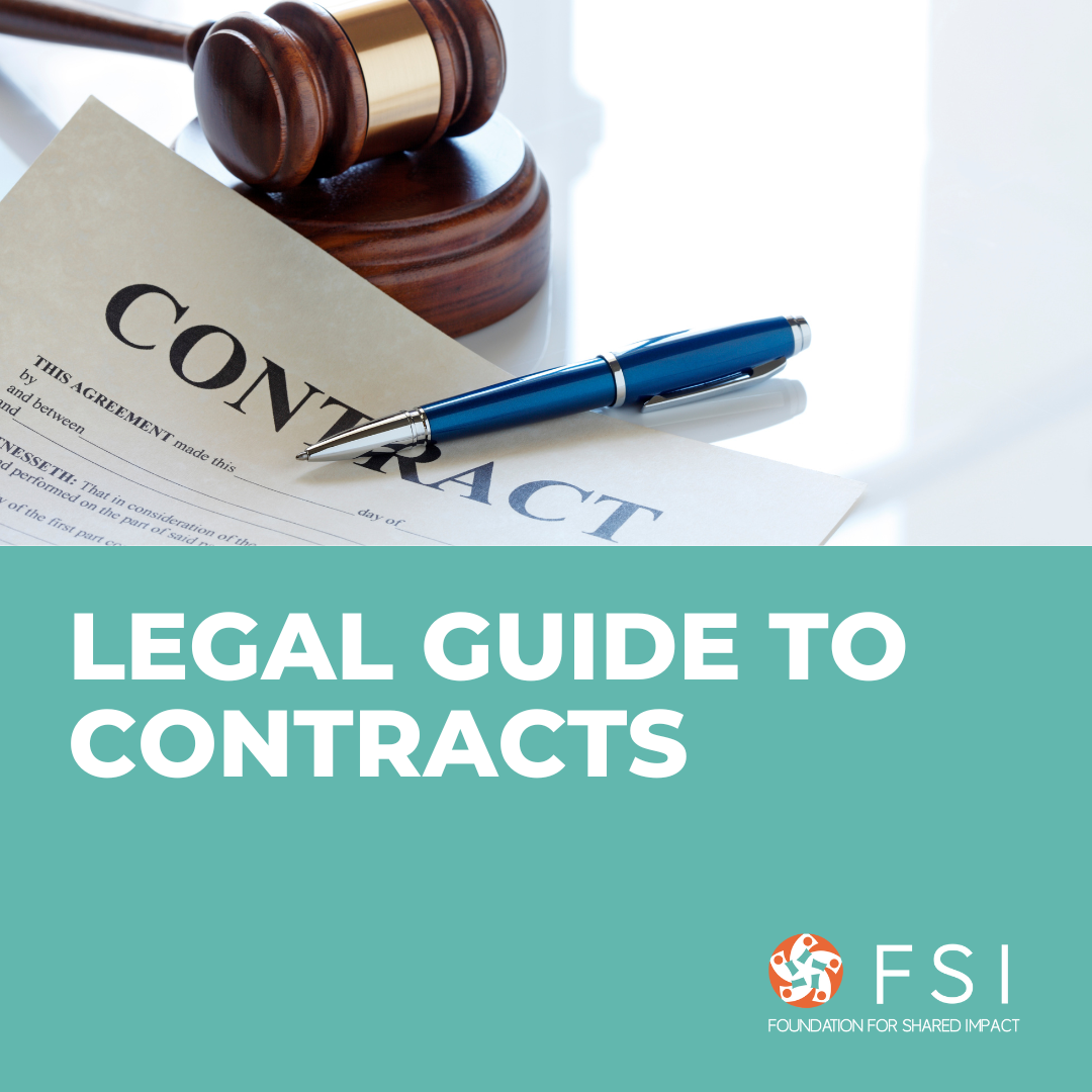 Guide to Contracts - Foundation for Shared Impact